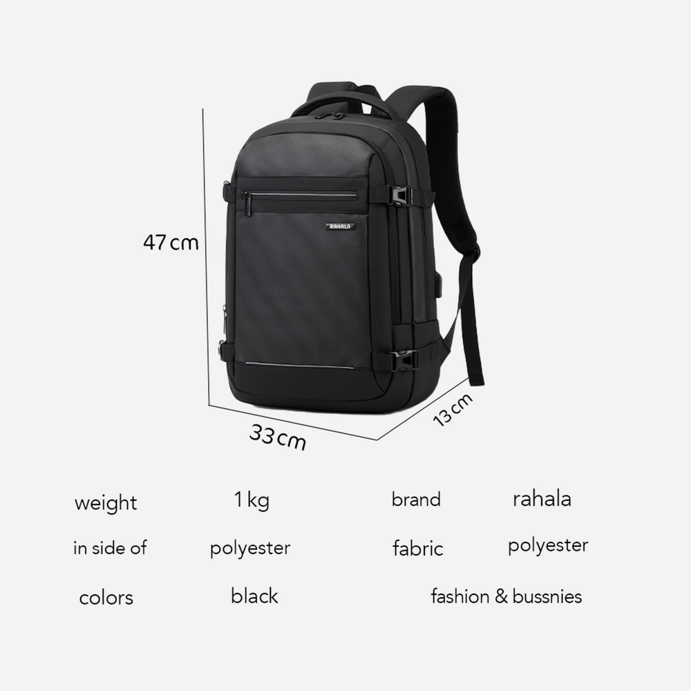 The EF91M backpack from Rahala is a practical backpack.